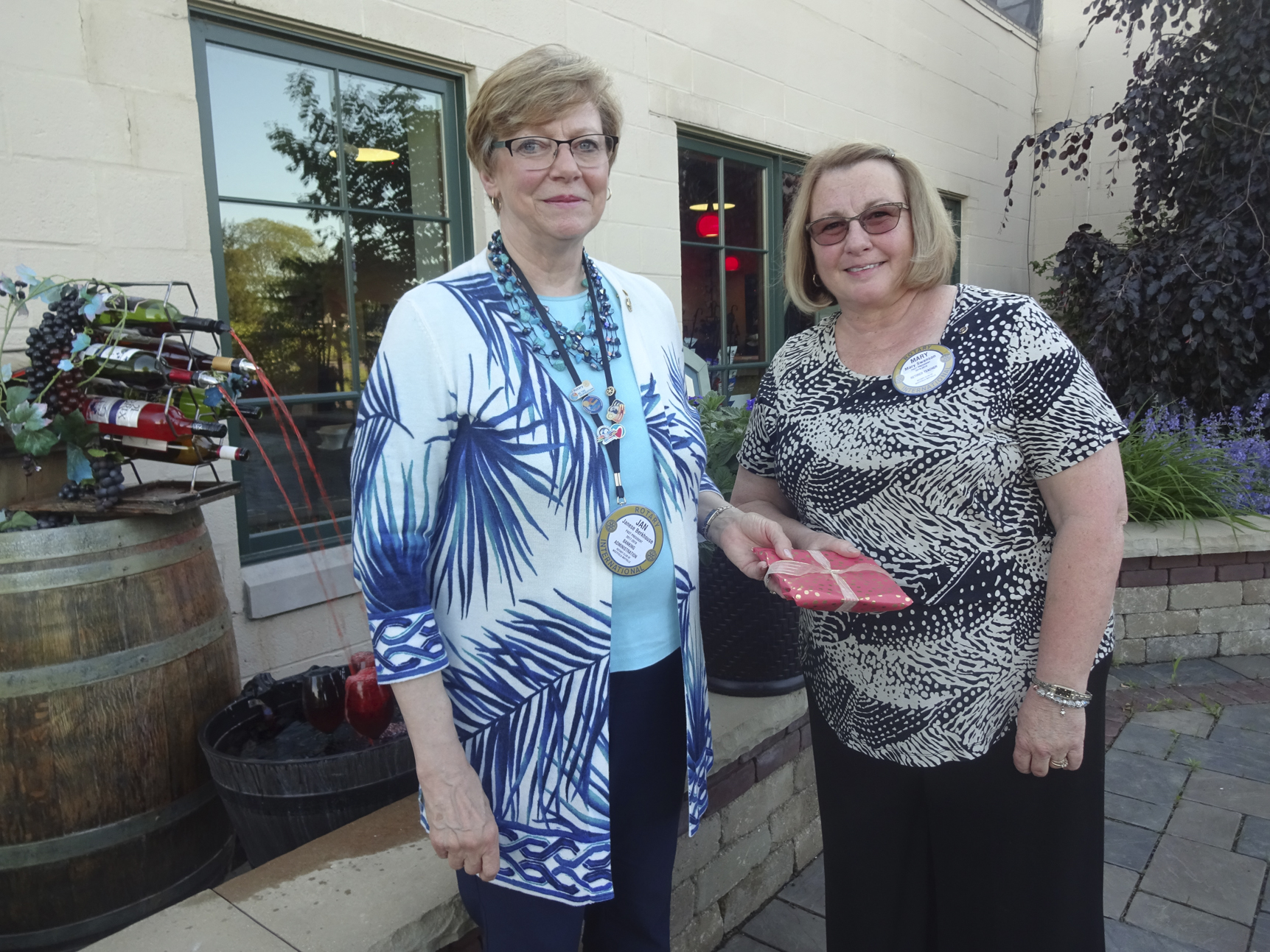 Westfield-Mayville Rotarian Janese Berkhouse honored as ‘Unsung Hero ...